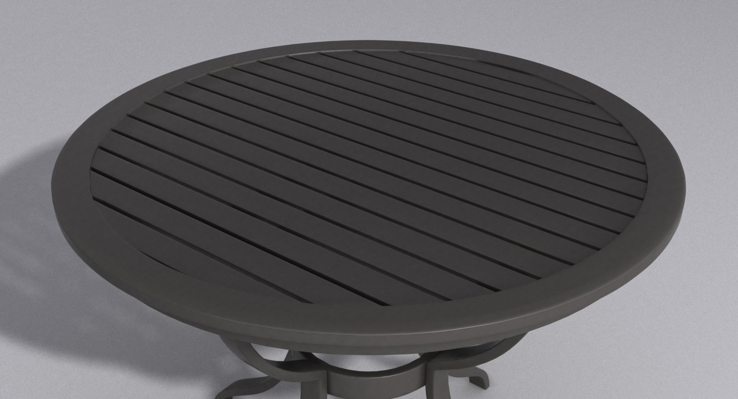 3d model patio table