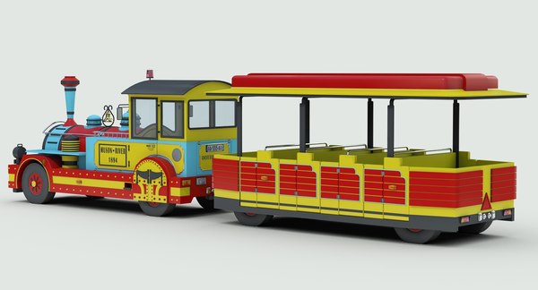 dotto train 3d max