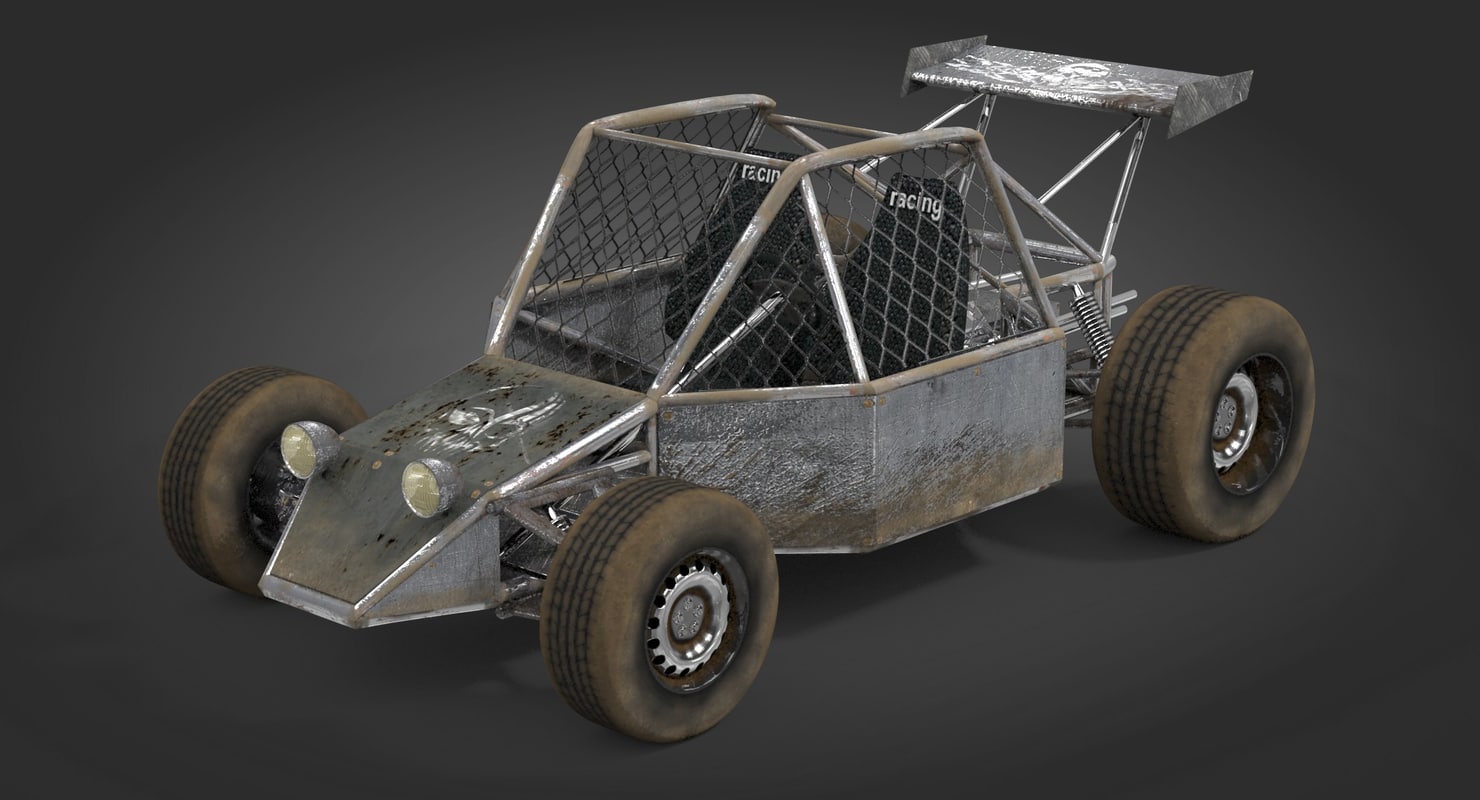3d model desert buggy