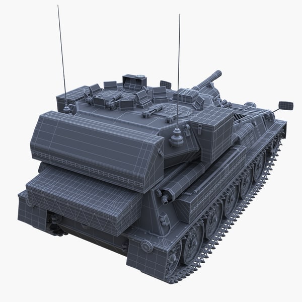 fv101 battle tank 3d max