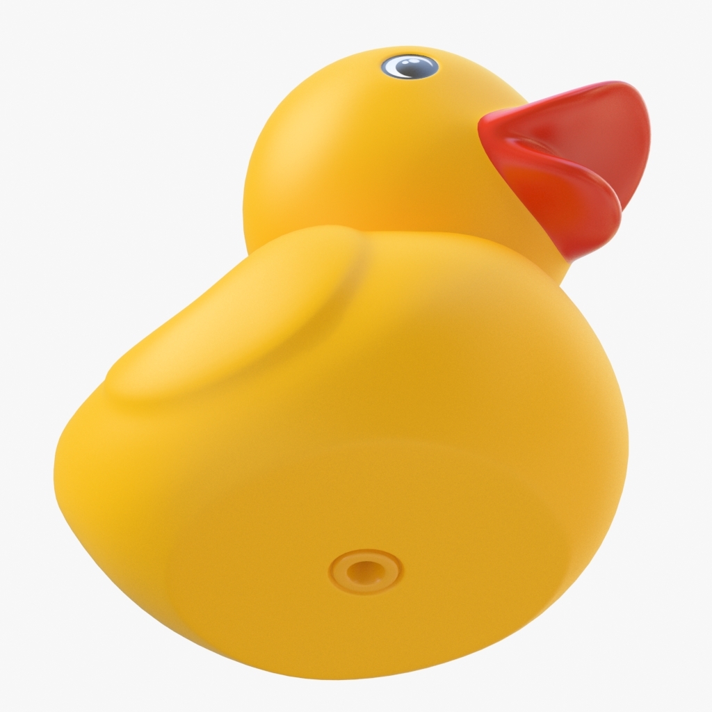 3d model rubber duck