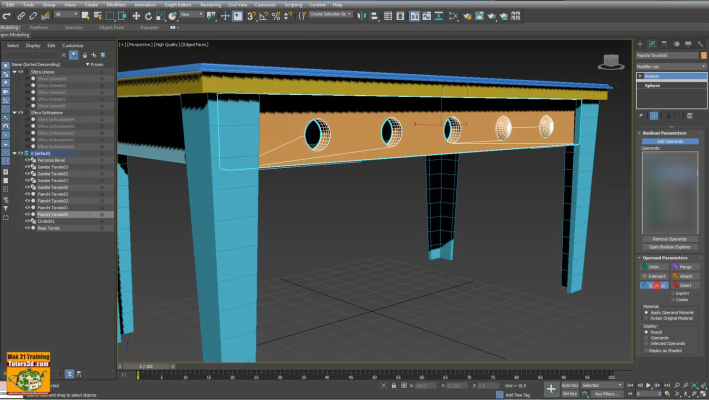 Training Corso 3ds max