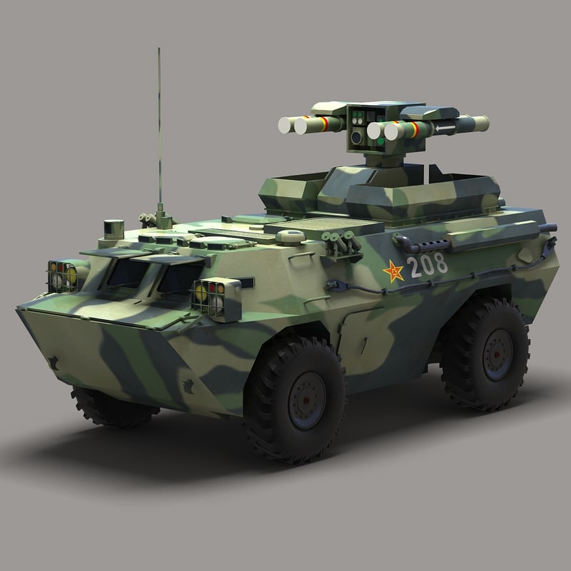 pla aft-9 anti-tank missile launcher 3ds