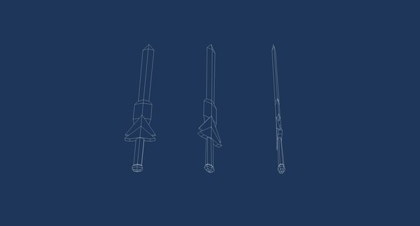 3d model sword