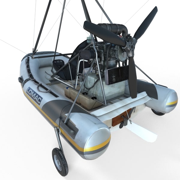3d polaris flying inflatable boat