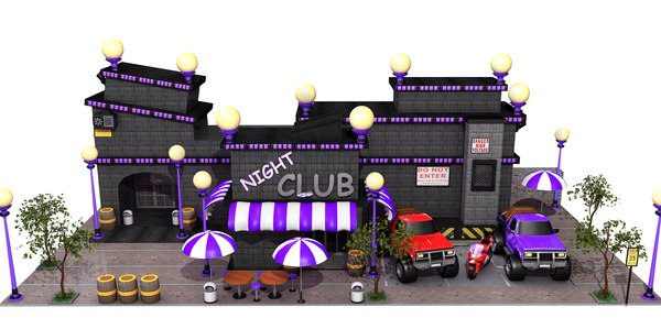 3D Nightclub Models | TurboSquid