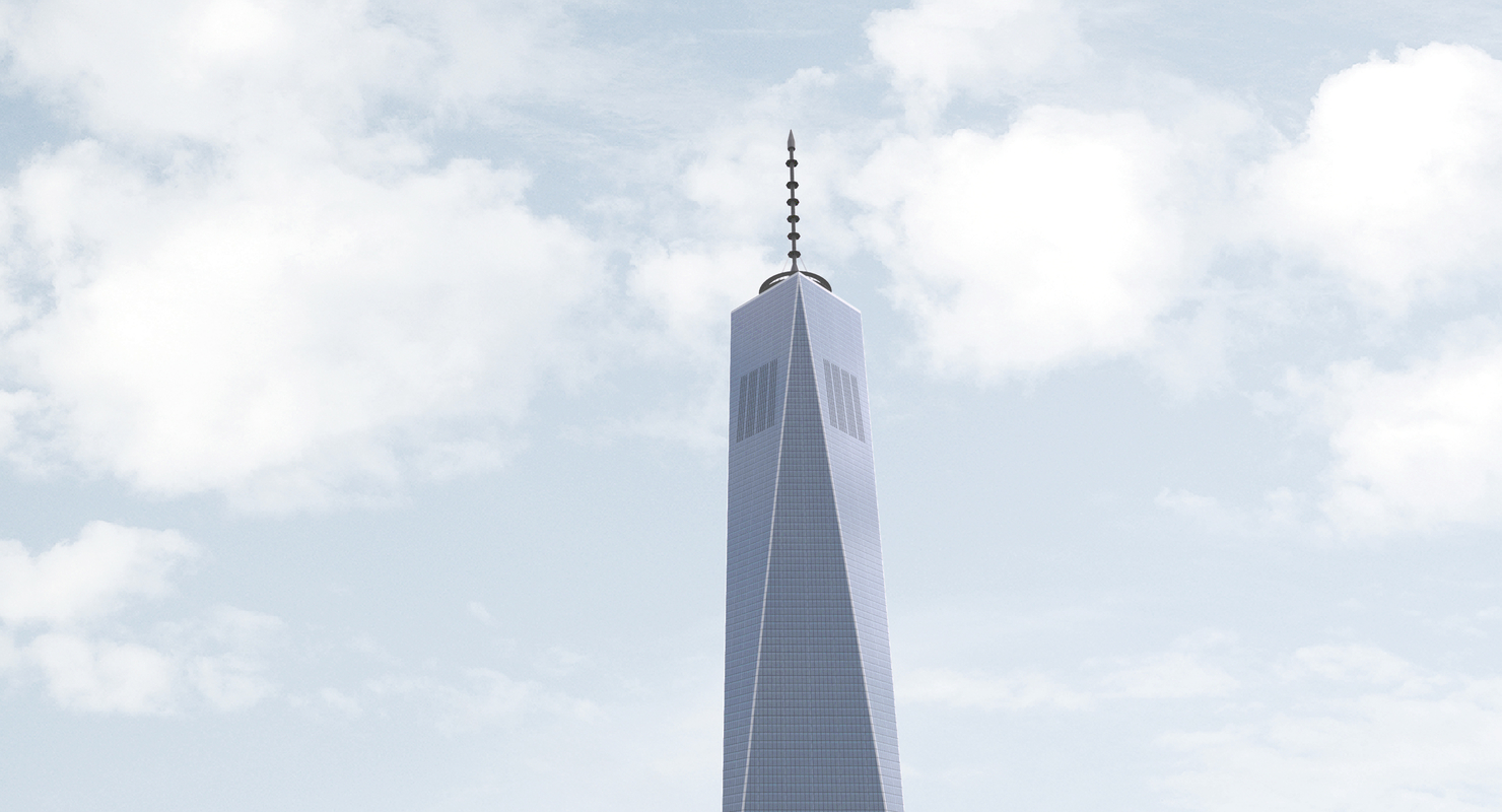 3d freedom tower building model
