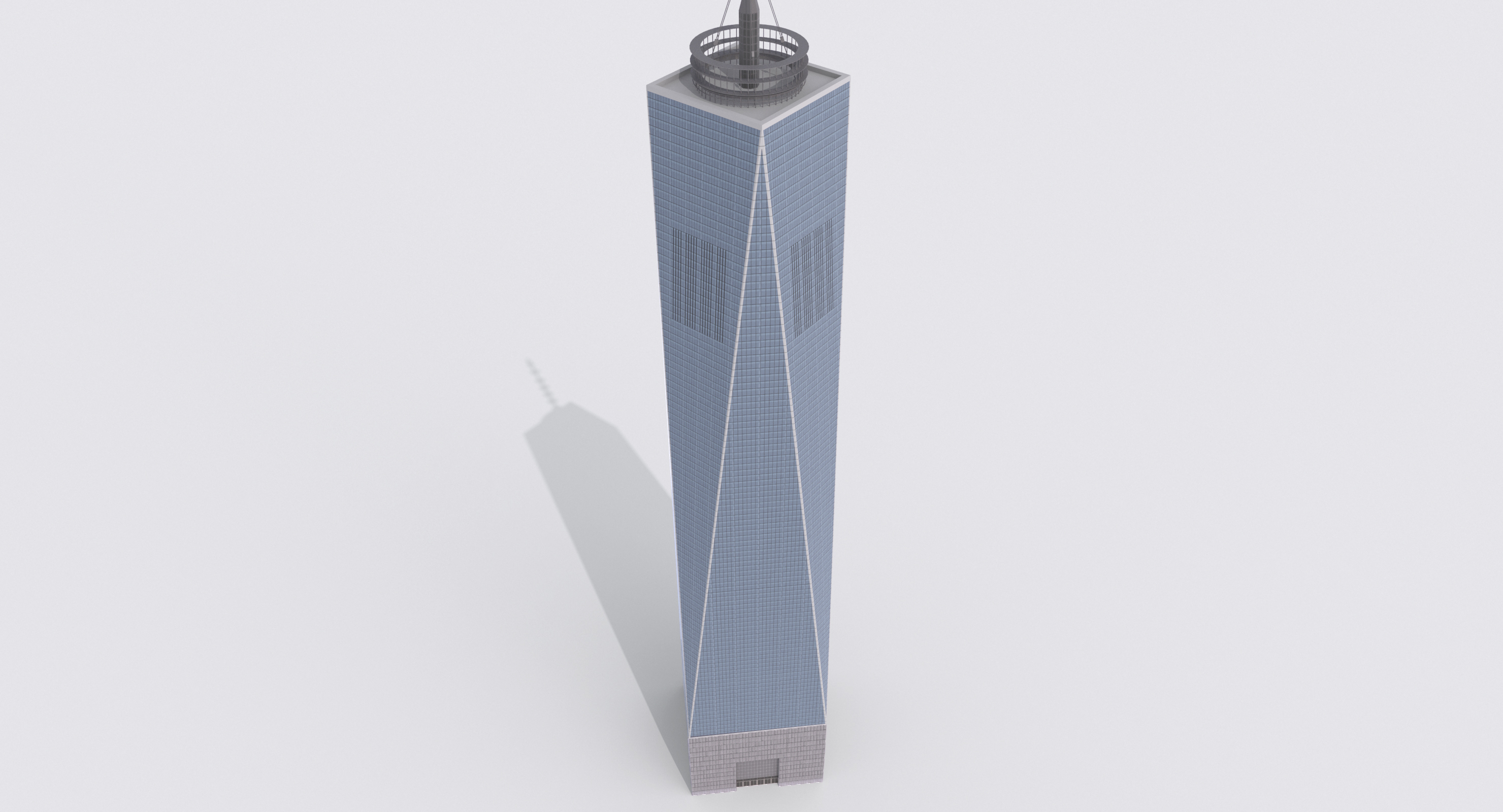 3d freedom tower building model