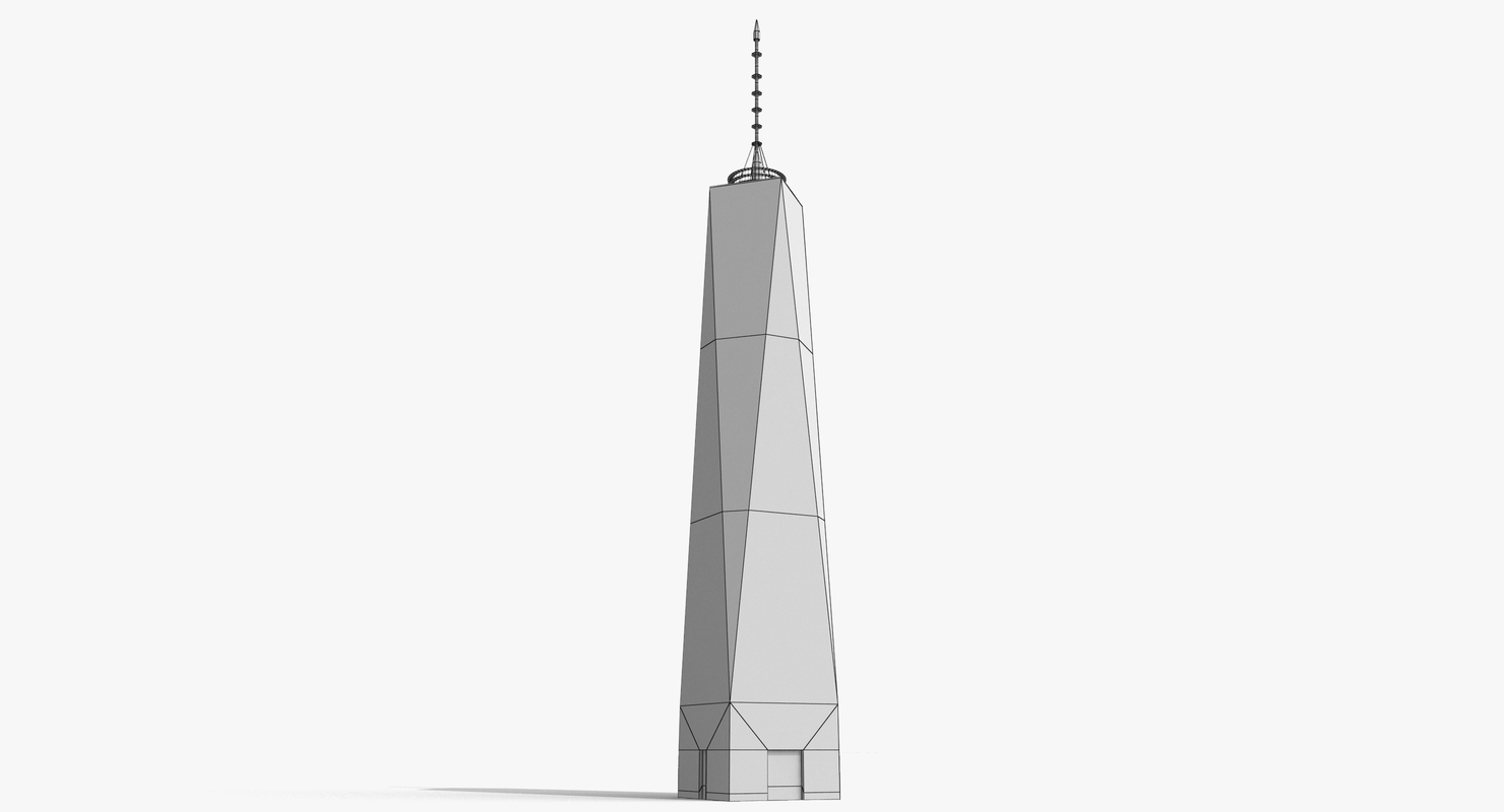 3d freedom tower building model