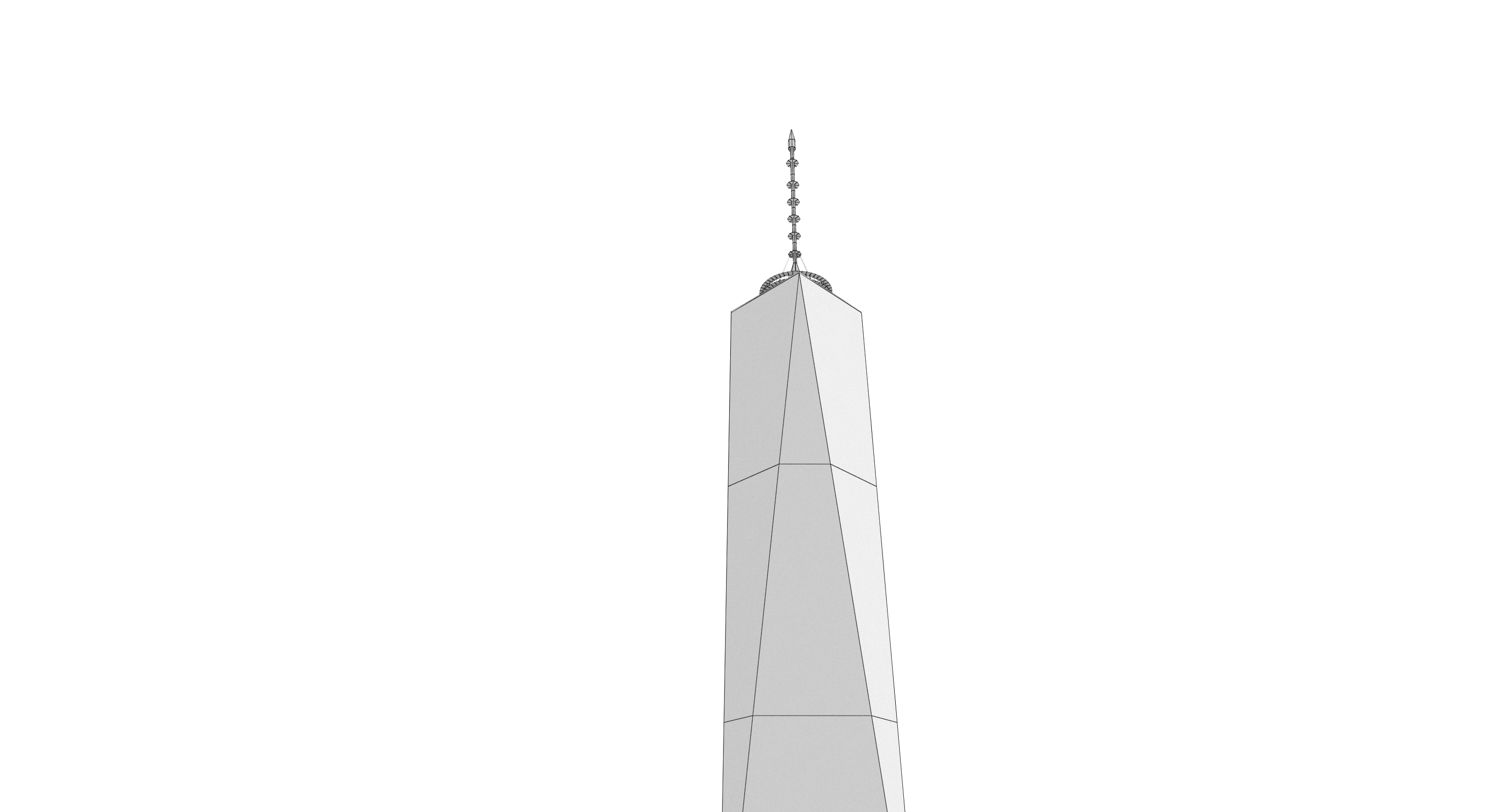 3d freedom tower building model