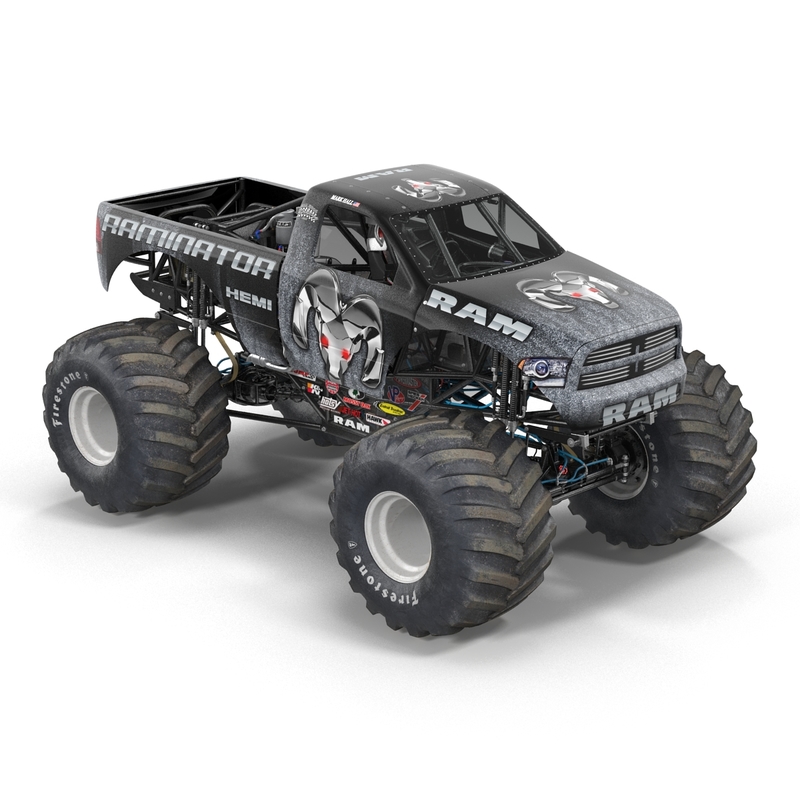 monster truck raminator rigged max
