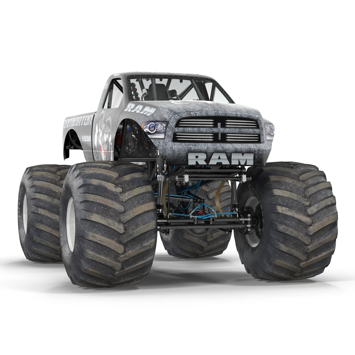 monster truck raminator rigged max
