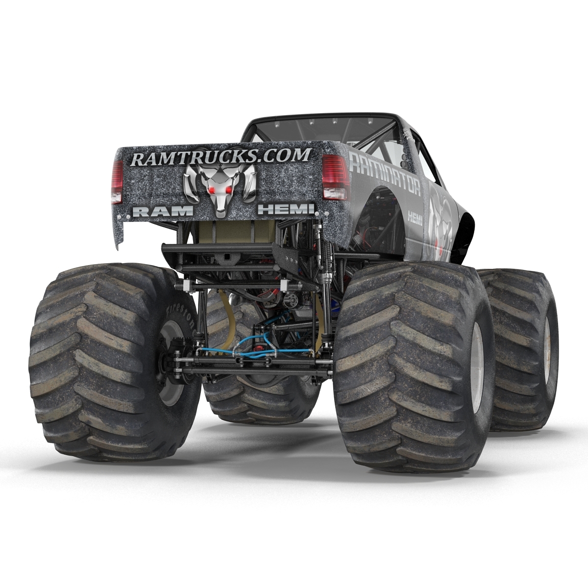 monster truck raminator rigged max