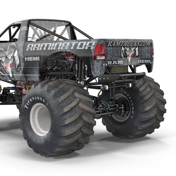 monster truck raminator rigged max