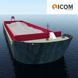 3d aggregate barge