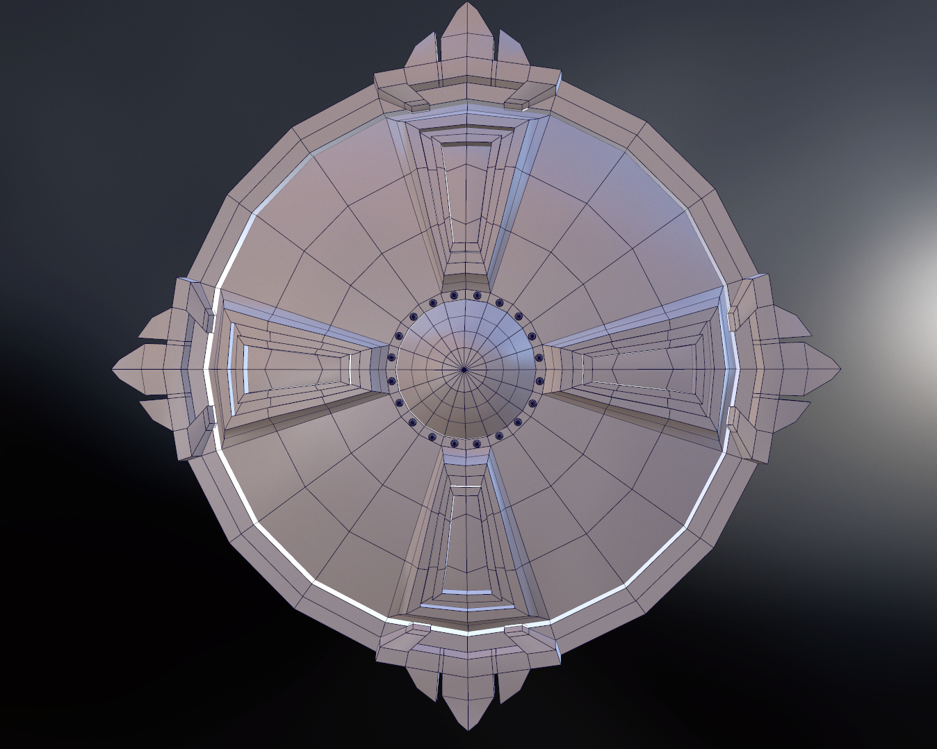 3d model of shield