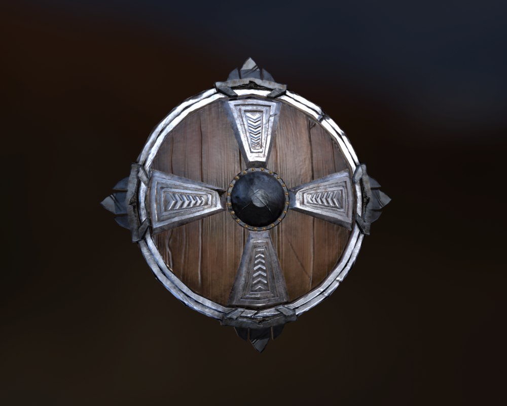 3d model of shield