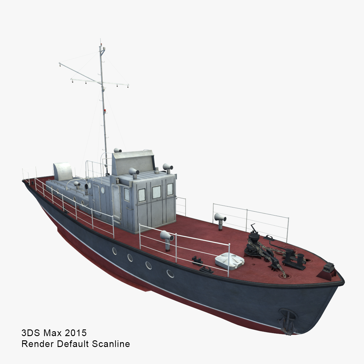 modelo 3d Barco de barco Low Poly - TurboSquid 1063290