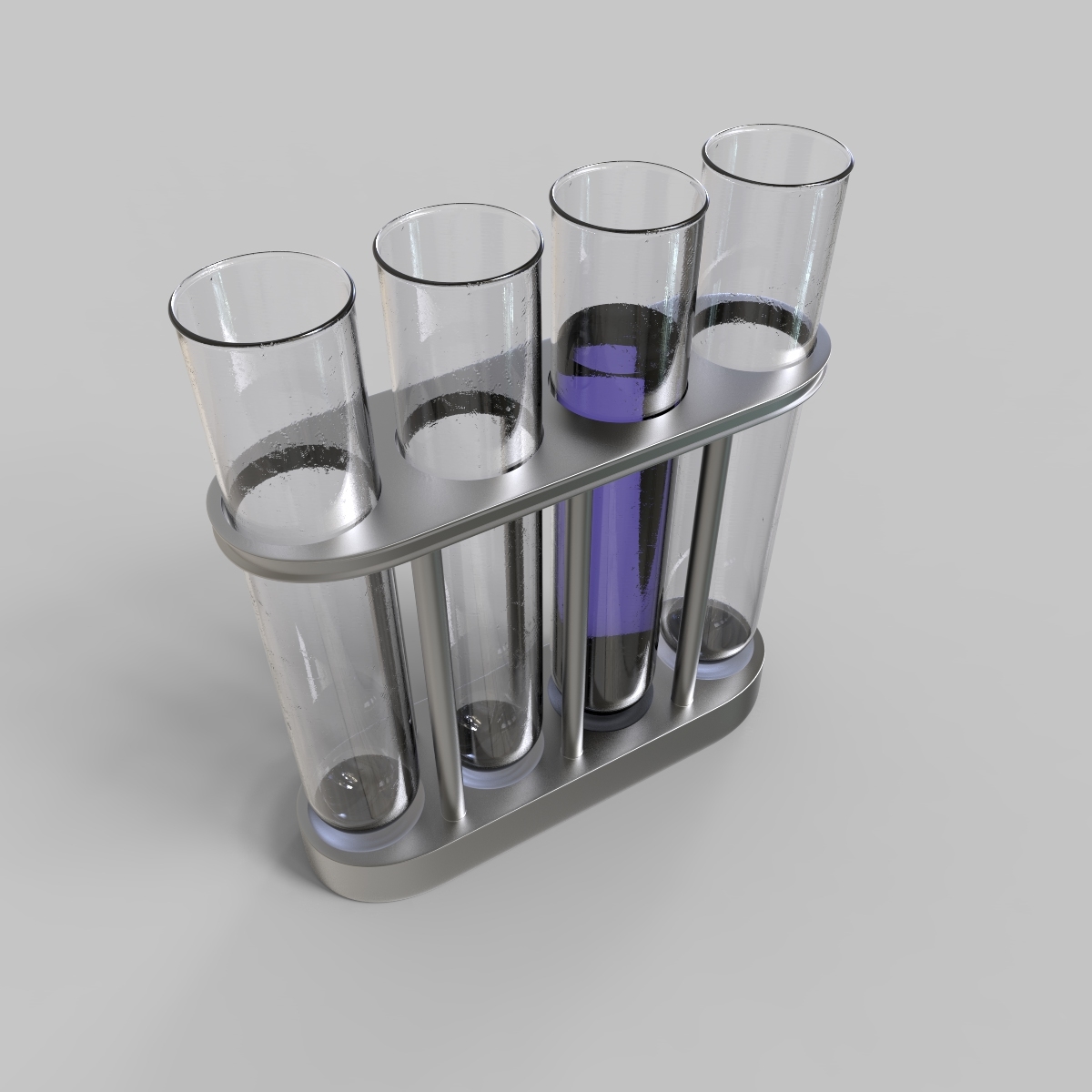 3d test tubes