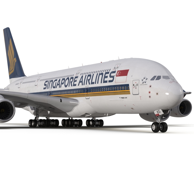 max airbus a380-900 singapore airlines