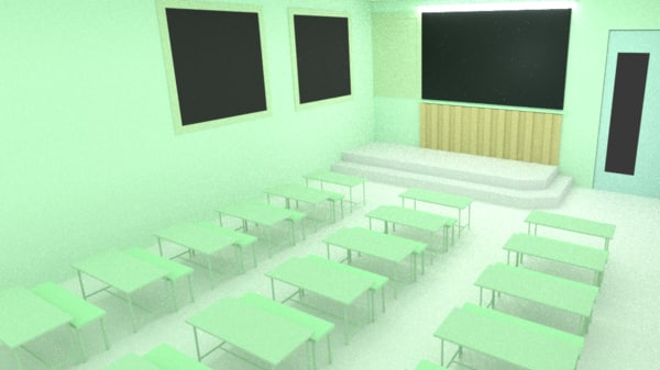 Classroom Blender Models for Download | TurboSquid