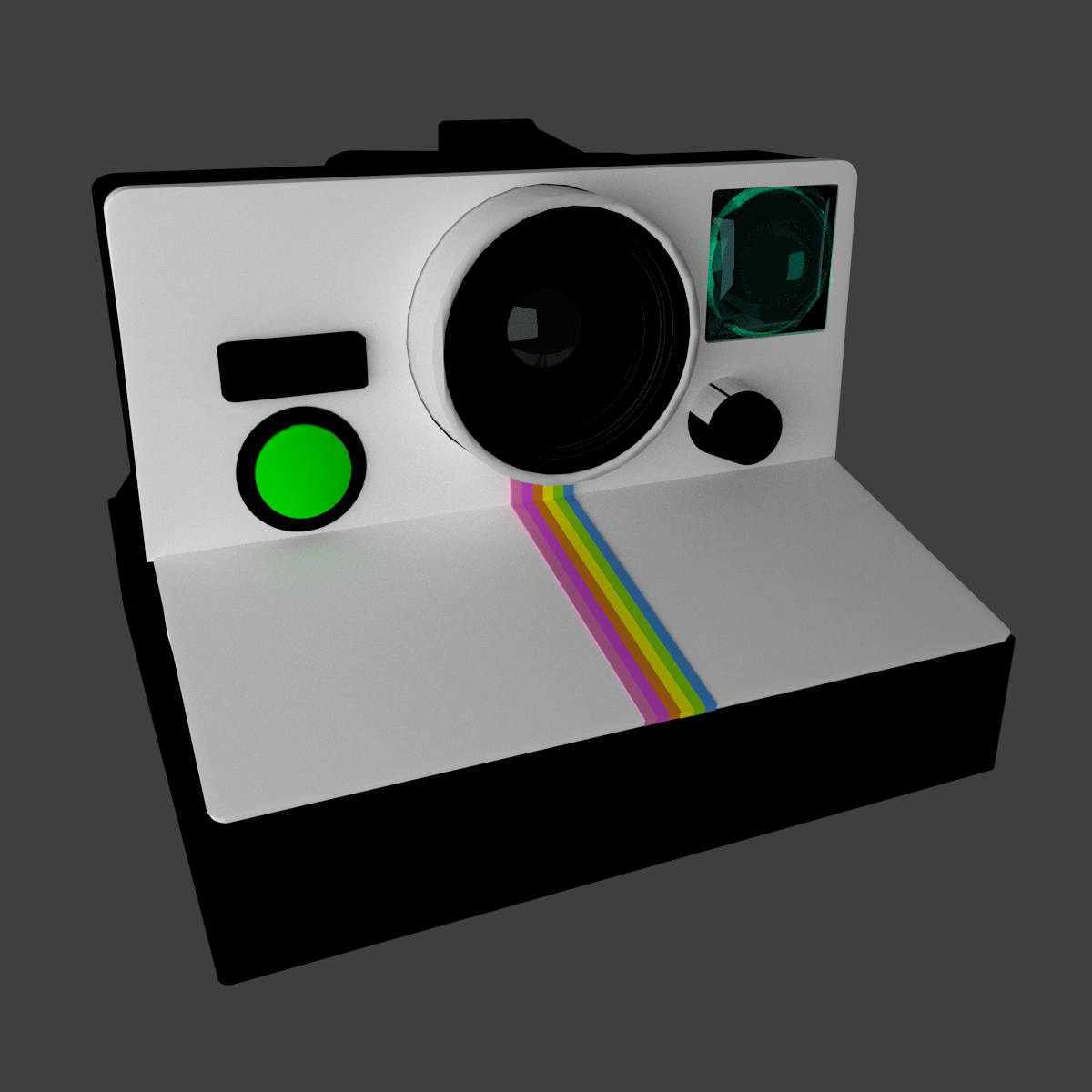 polaroid 1000 3d model