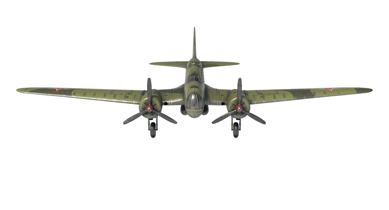 3d model db-3 bomber