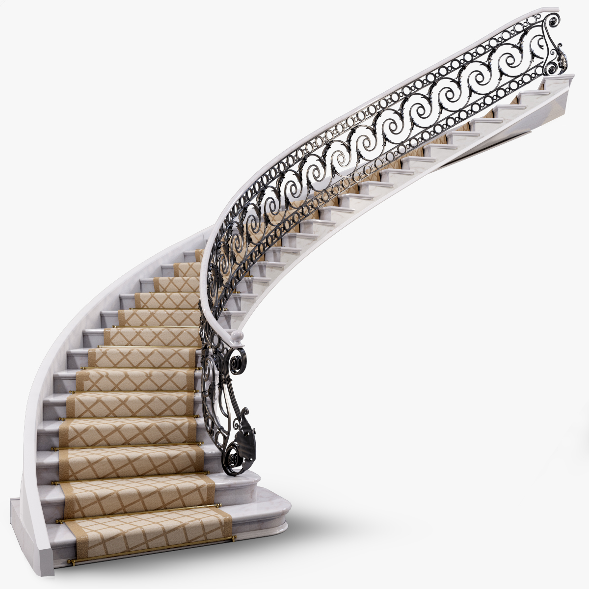 stairs 3d 3ds