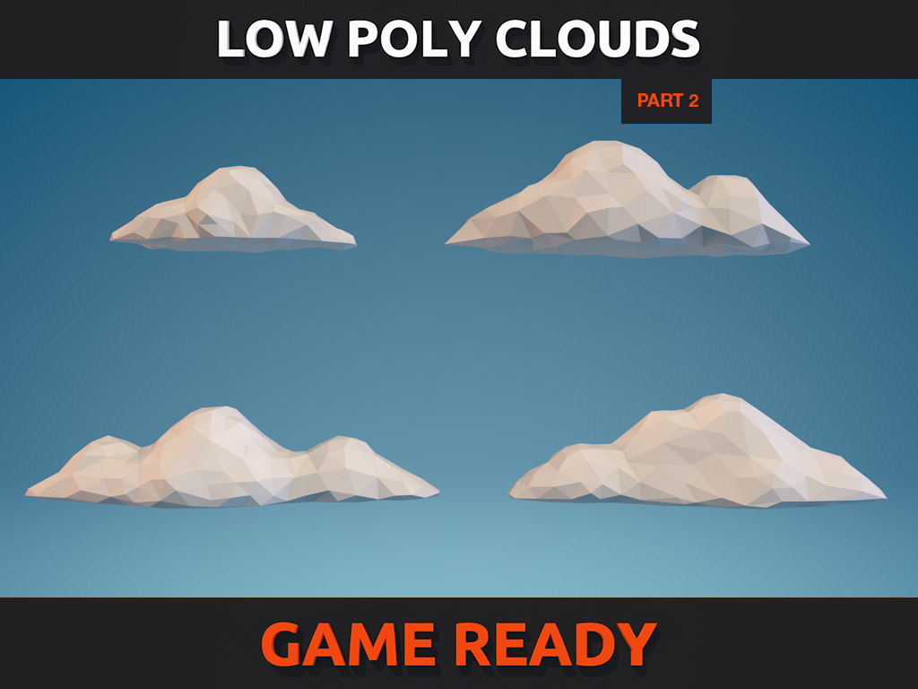 3d model clouds