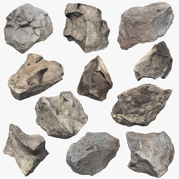3d max pack stones