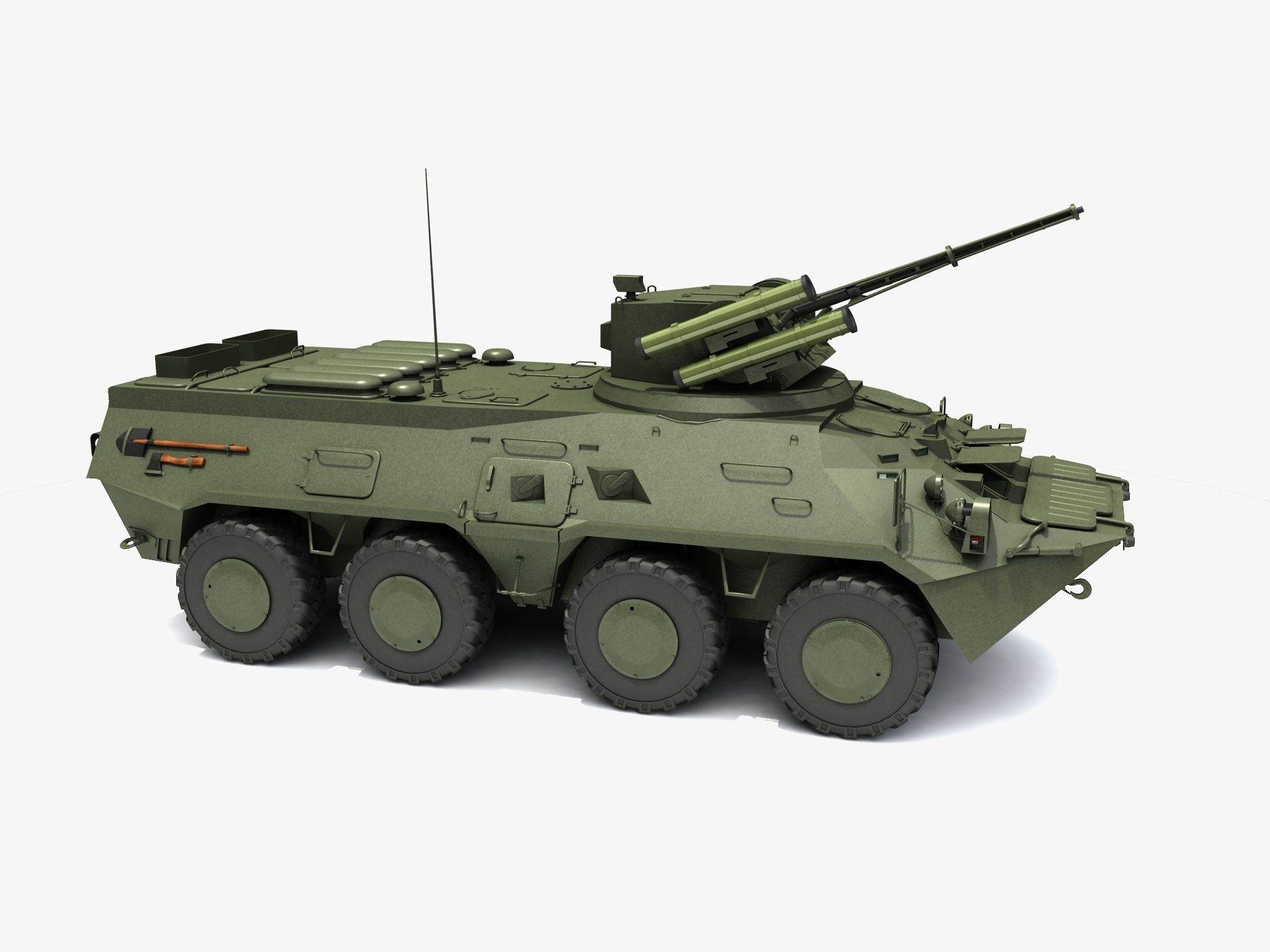 ukrainian national guard 3d model
