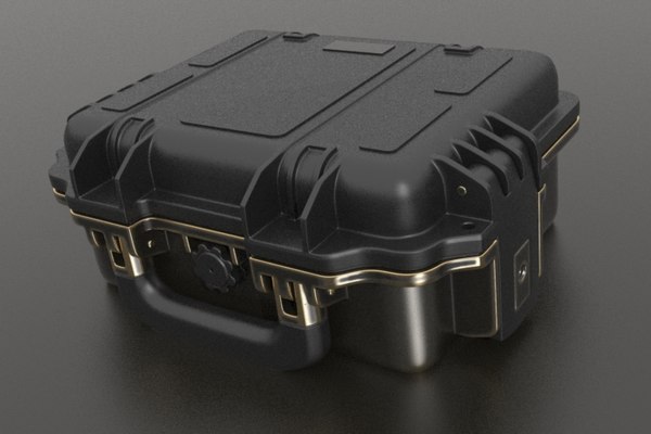 pelican case 3d max