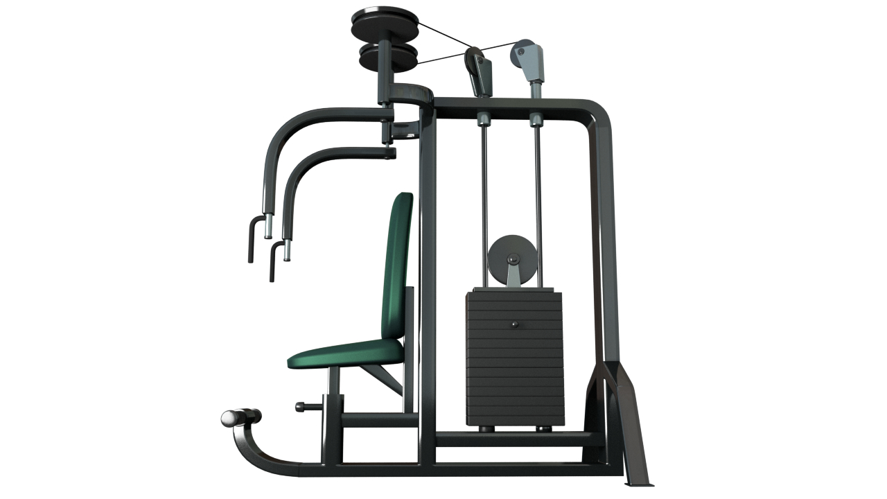 flys cable gym machine 3d ma