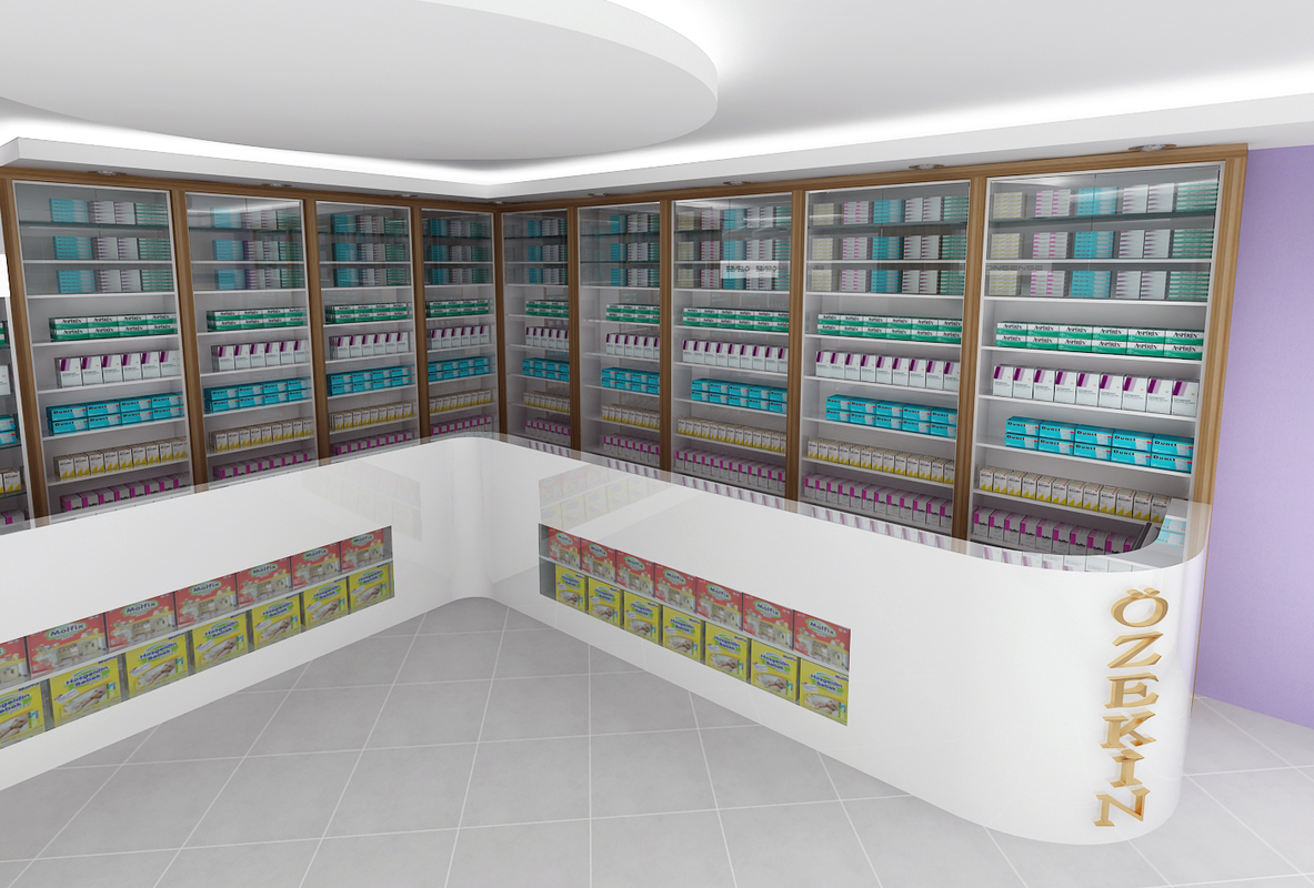 drug pharmacy 3d model