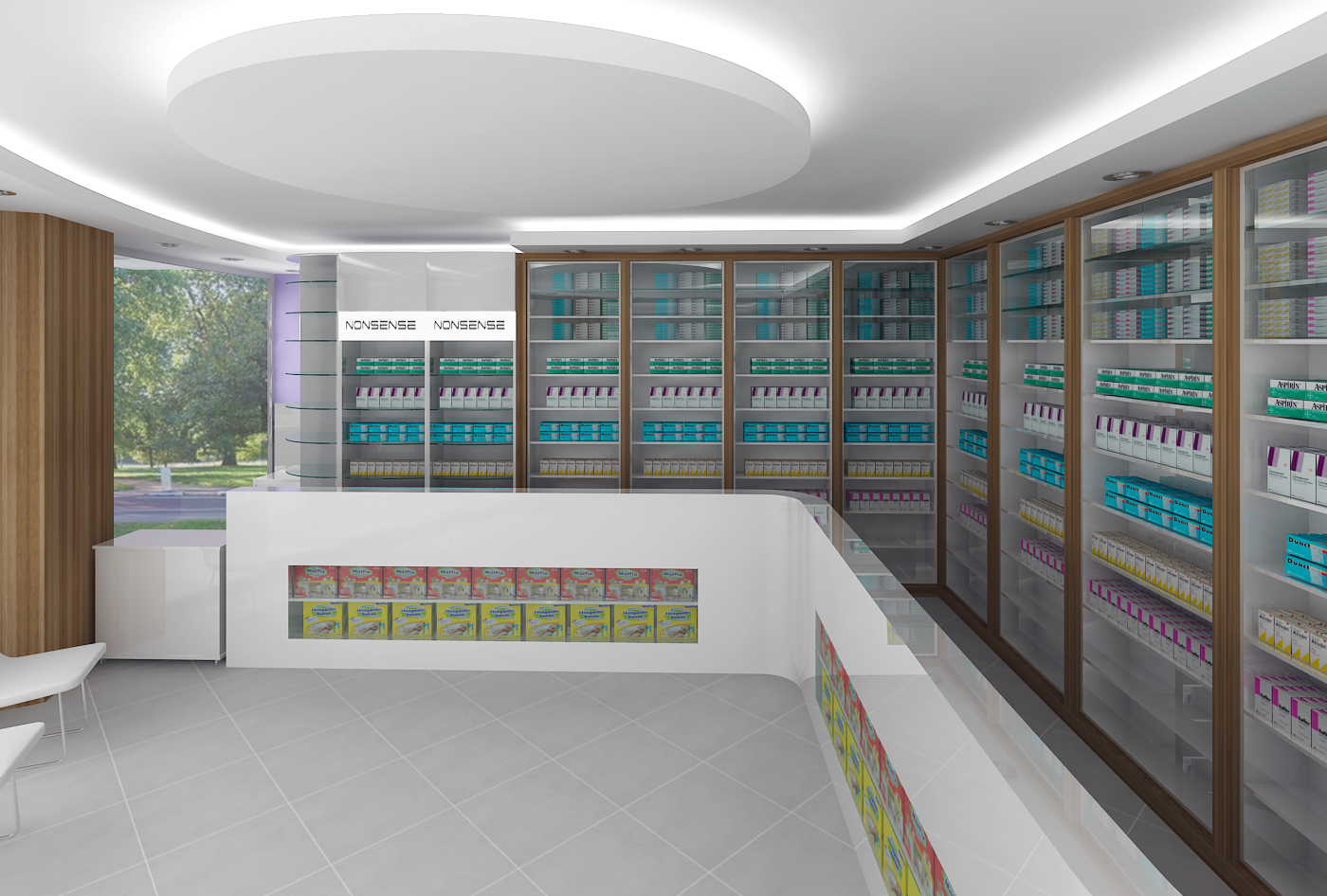 drug pharmacy 3d model