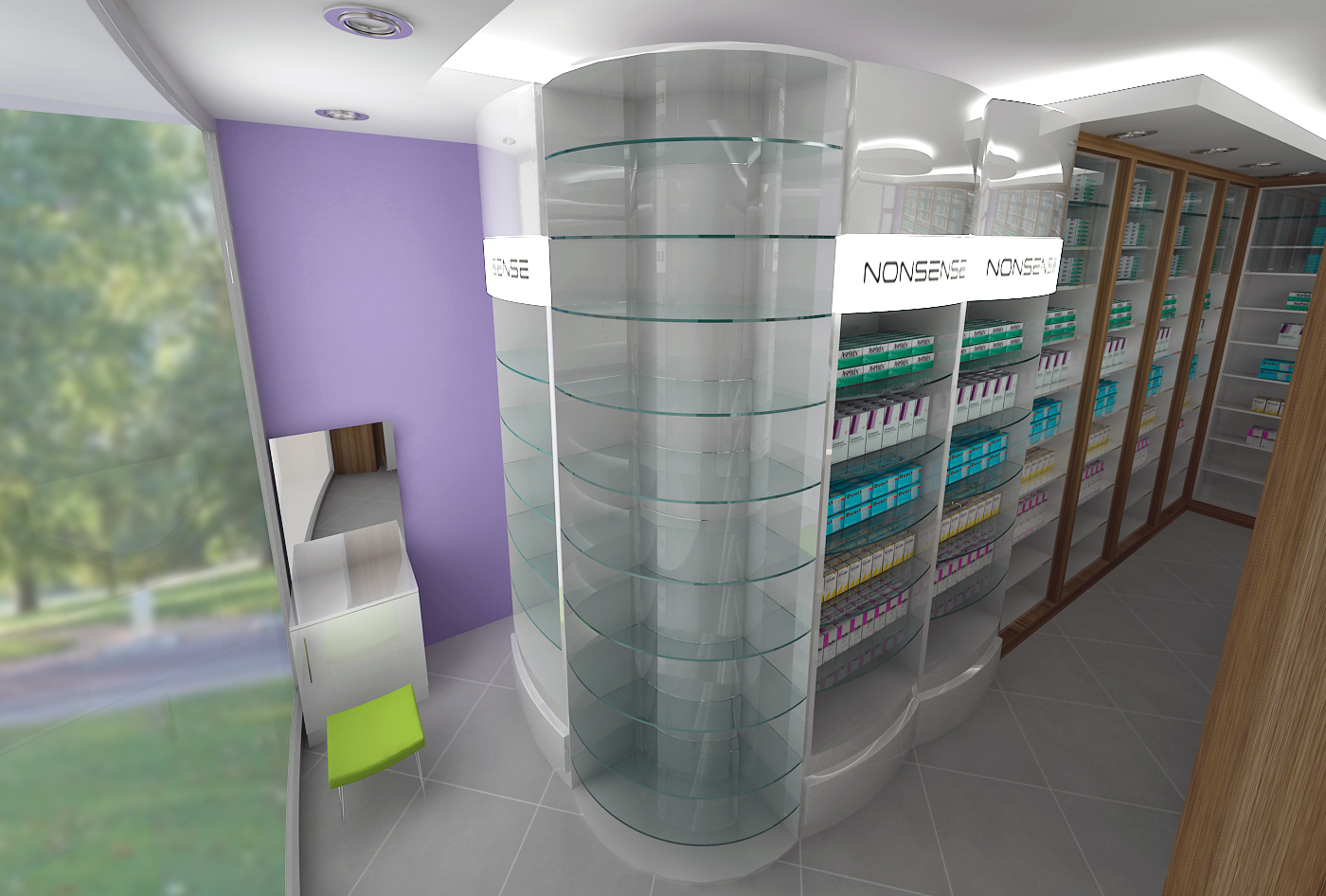 drug pharmacy 3d model