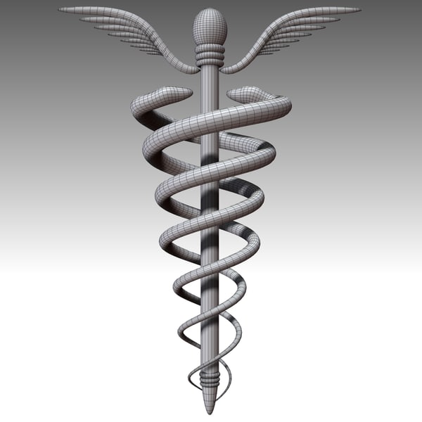 medical symbol 3d max
