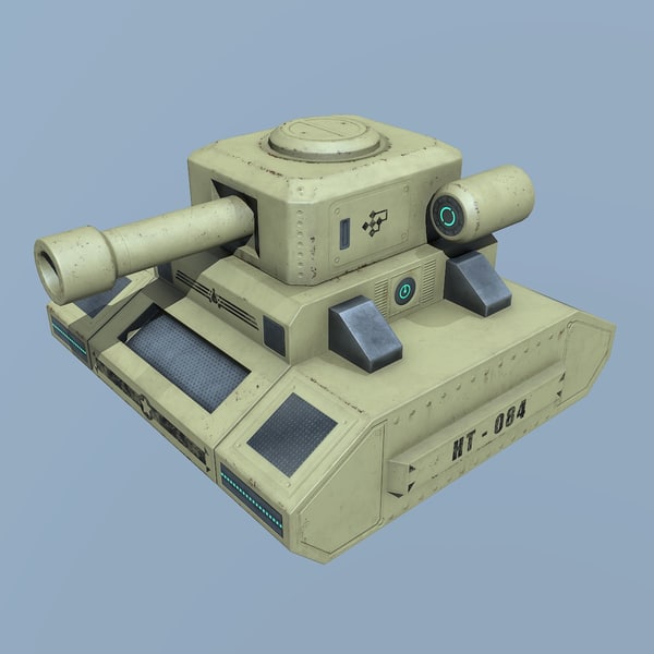 hover tank 3d max