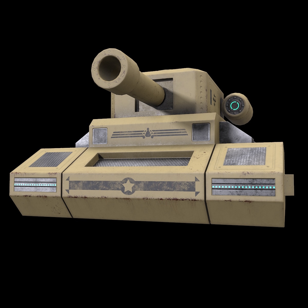 hover tank 3d max