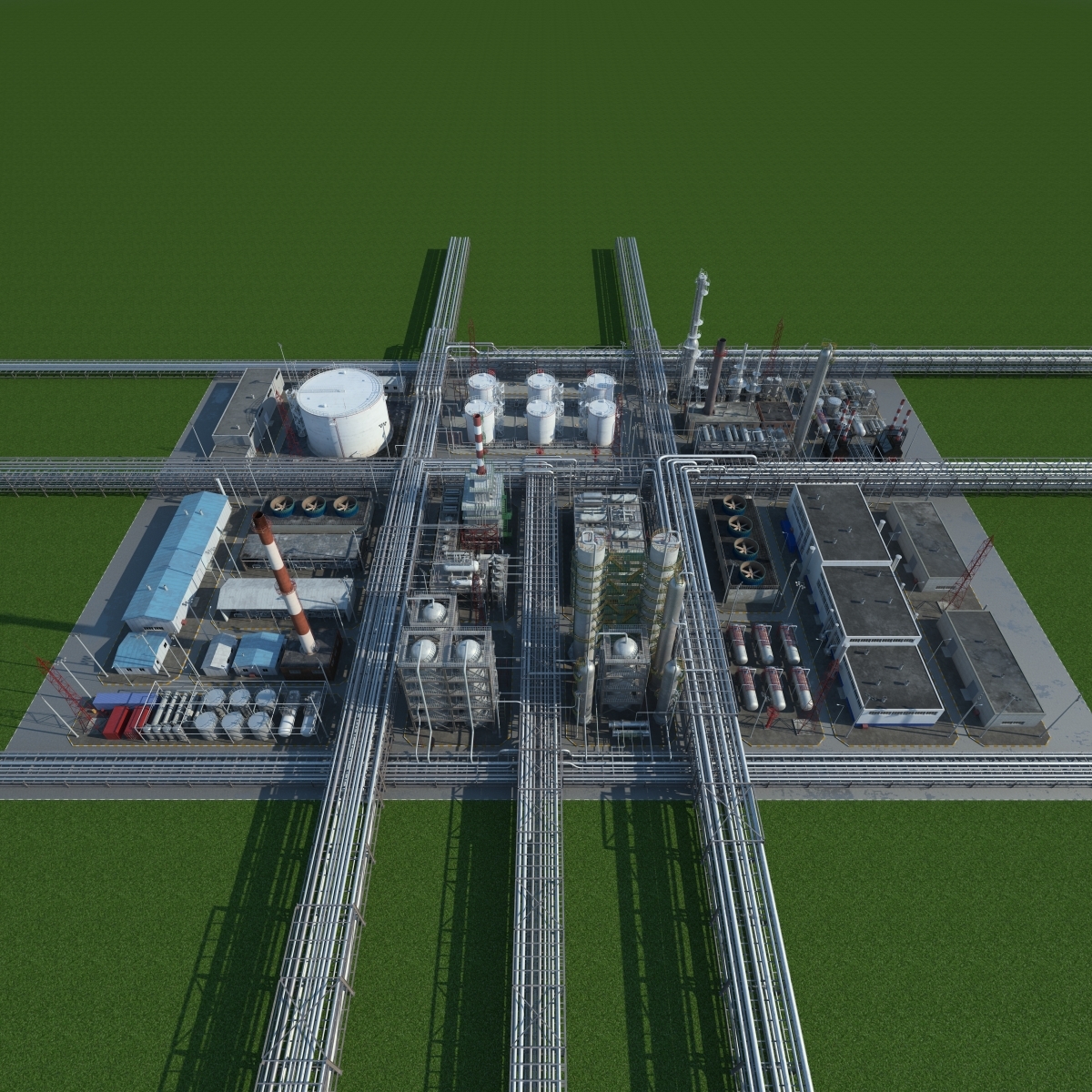 3d model refinery