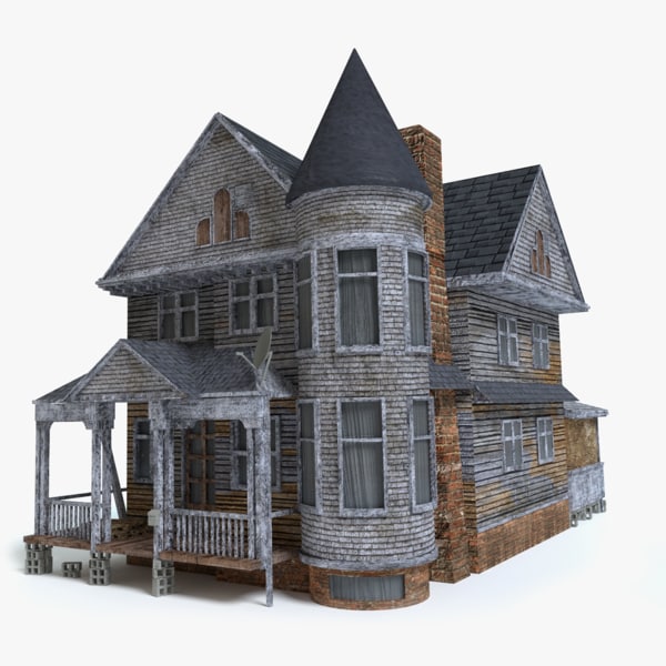 Old house model - TurboSquid 1158612
