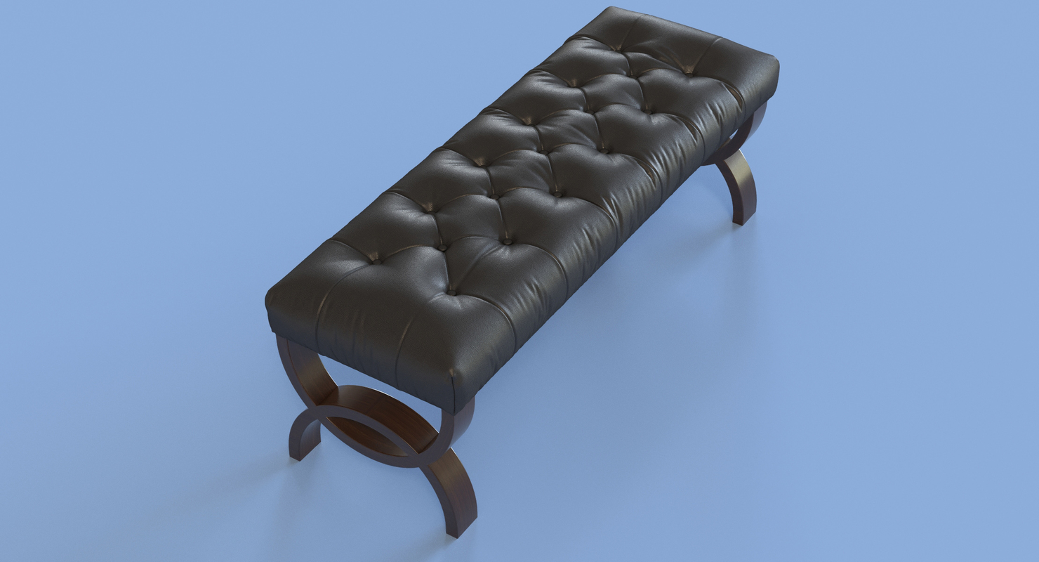 max corona bench tufted