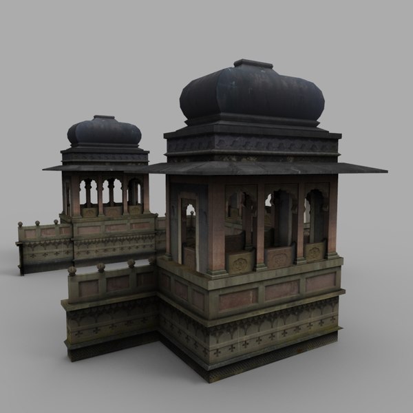 3d max temple tomb