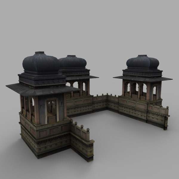 3d max temple tomb