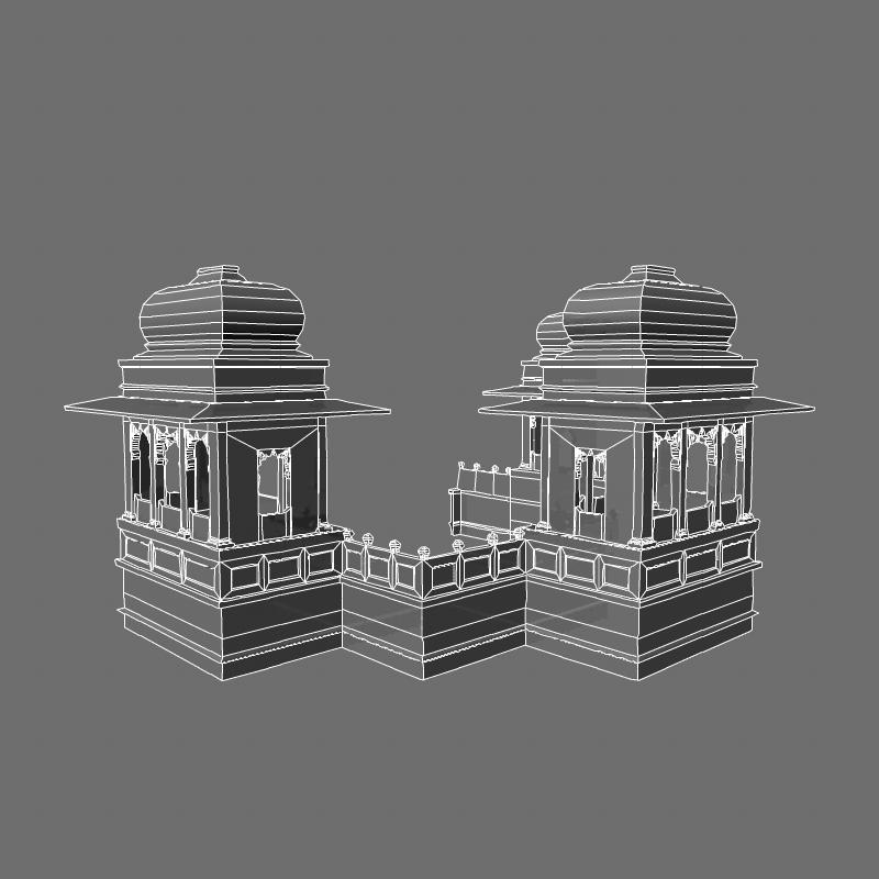 3d max temple tomb