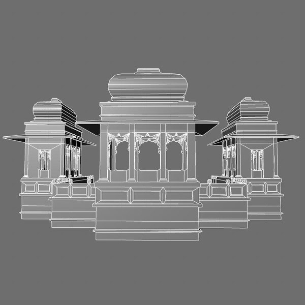 3d max temple tomb