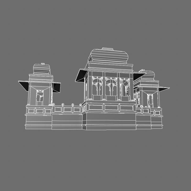3d max temple tomb