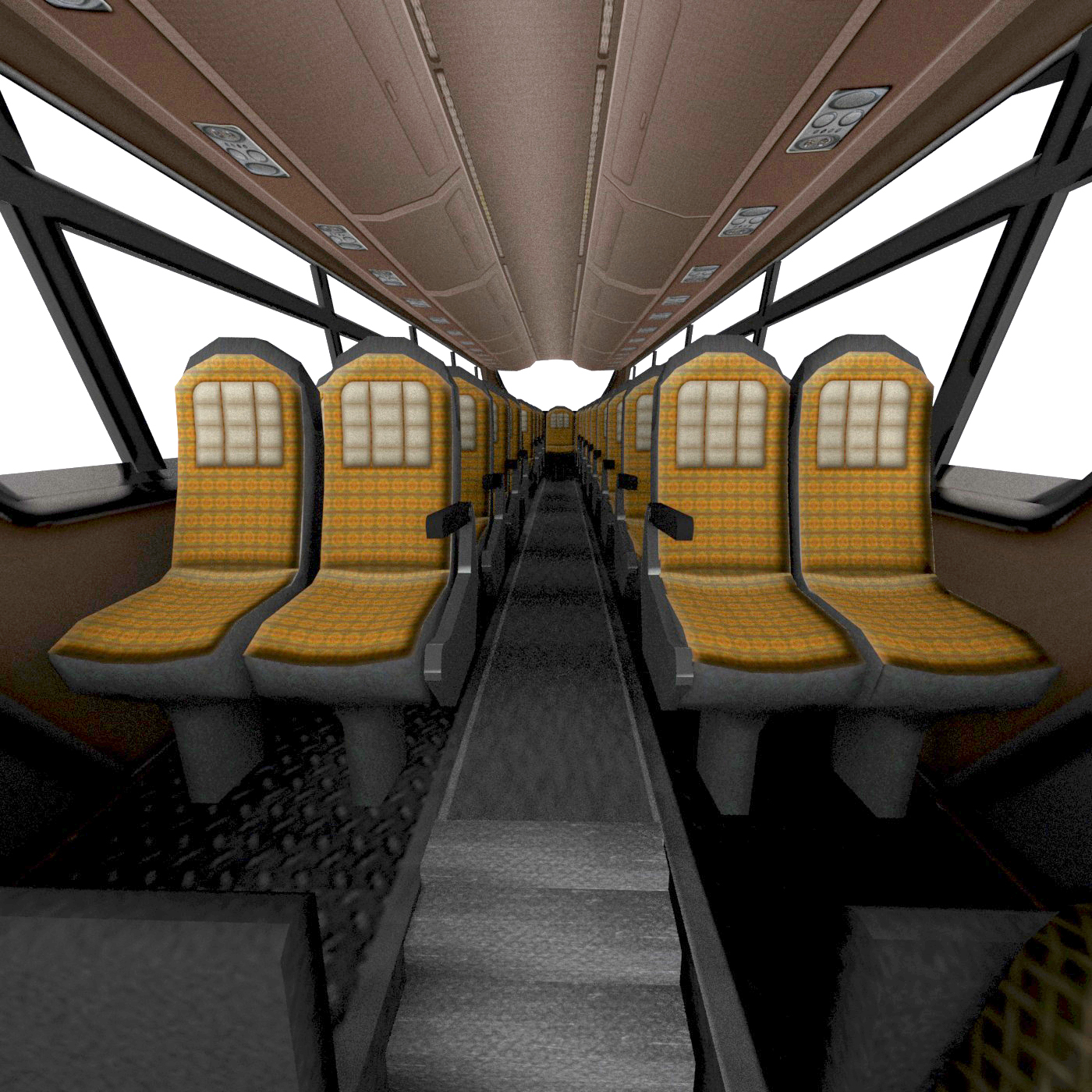 coach bus 3d max