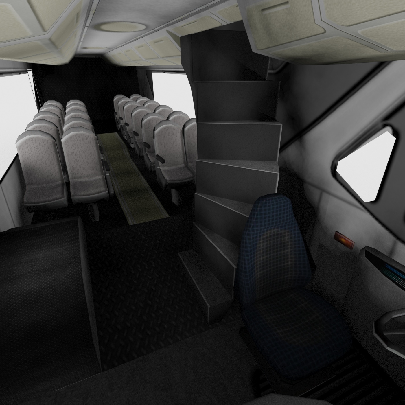 coach bus 3d model