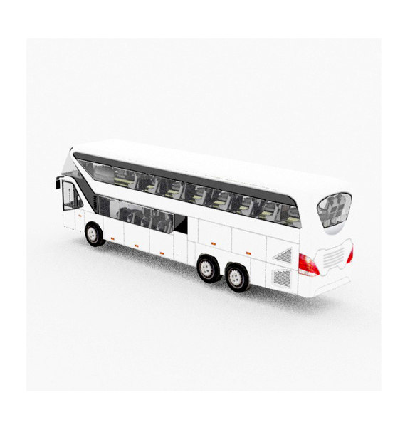coach bus 3d model